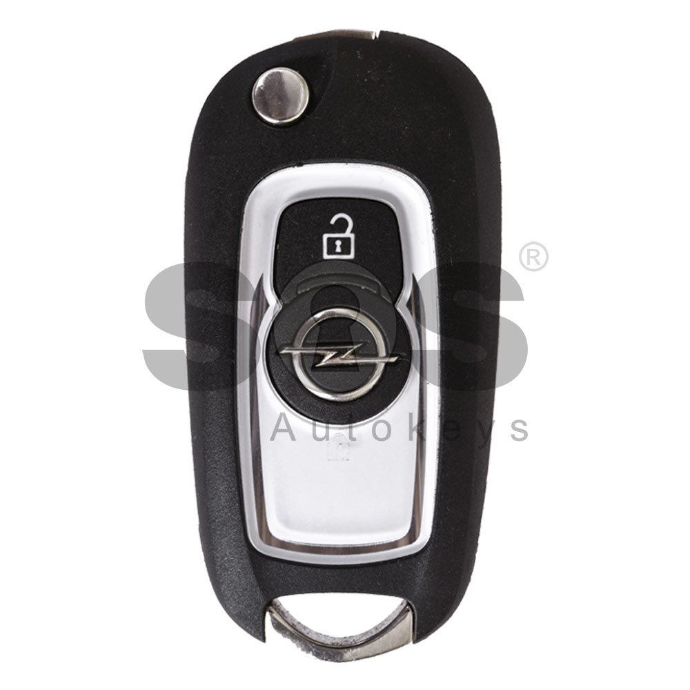 OEM Flip Key for Opel Astra K Buttons:2 / Frequency:433MHz ...