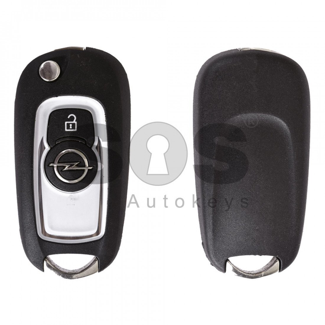 OEM Flip Key for Opel Astra K Buttons:2 / Frequency:433MHz ...