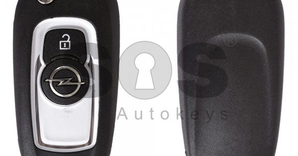 OEM Flip Key for Opel Astra K Buttons:2 / Frequency:433MHz ...