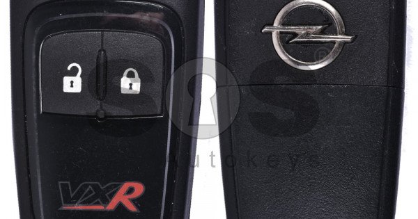 OEM Flip Key for Opel VXR Buttons:2 / Frequency:433MHz / Transponder ...