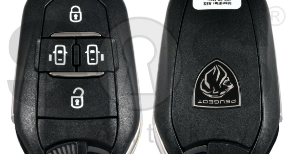 OEM Smart Key for Peugeot VAN 2024+ Buttons:4 / Frequency:433MHz ...