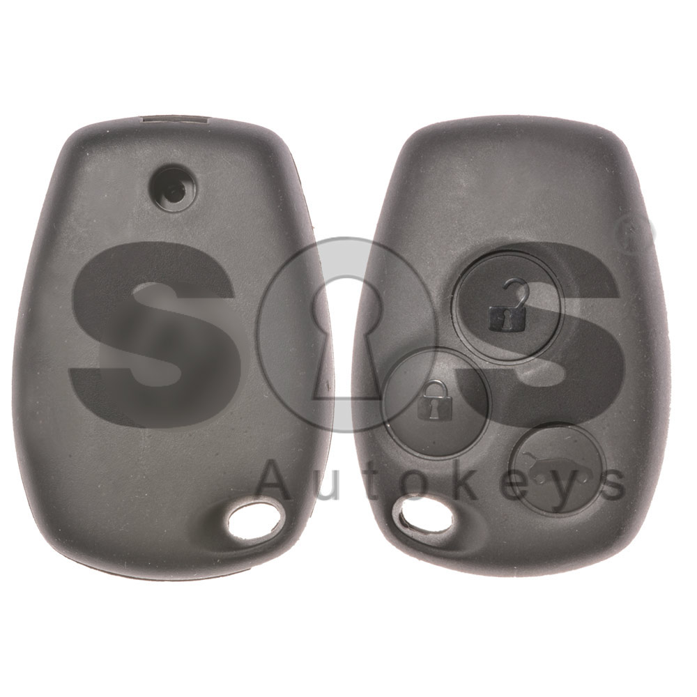 OEM Regular Key Ren Buttons:3 / Frequency: 434MHz / Transponder: HITAG2 ...