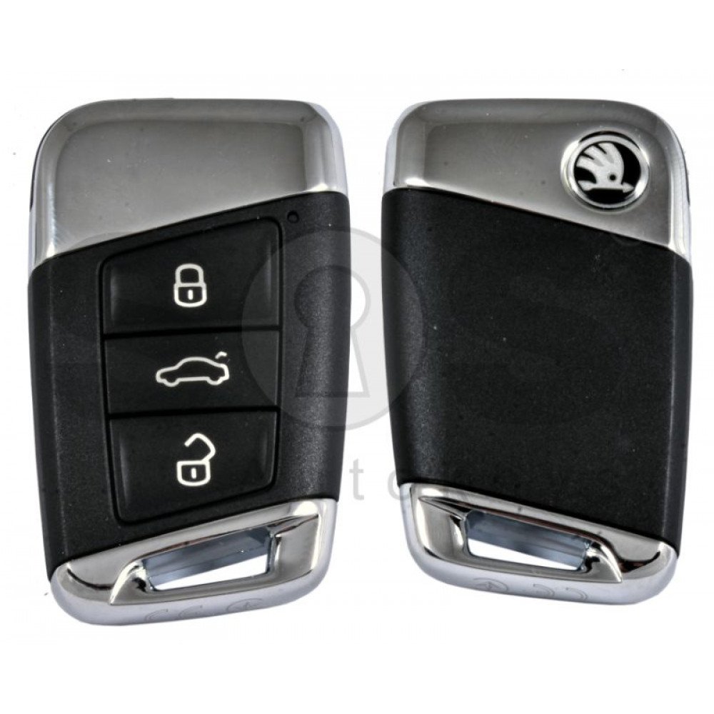 OEM Smart Key for Skoda Superb Facelift Buttons:3 / Frequency:434MHz ...