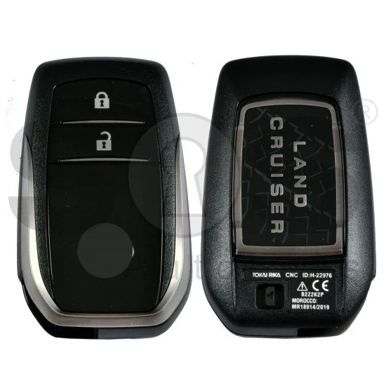 OEM Smart Key for Toy LAND CRUISER 2020 Buttons:2 / Frequency:433 MHz ...