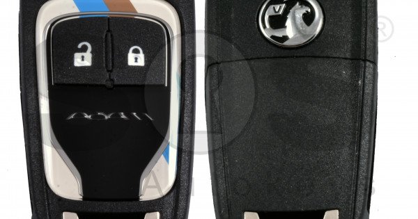 OEM Flip Key for Vauxhall Adam Colorful Buttons:2 / Frequency: 433MHz ...