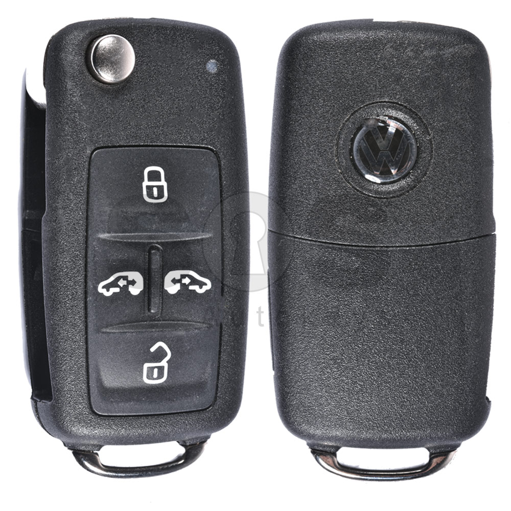 OEM Flip Key for VW SHARAN UDS Buttons:5 / Frequency:434MHz ...