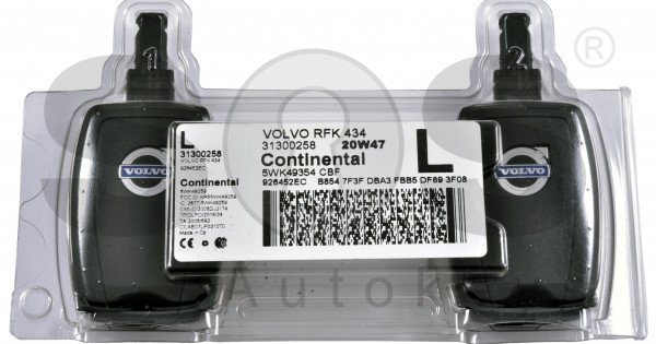 OEM Smart Key for Volvo XC90 Buttons:4+1P / Frequency:433MHz /Key Part ...